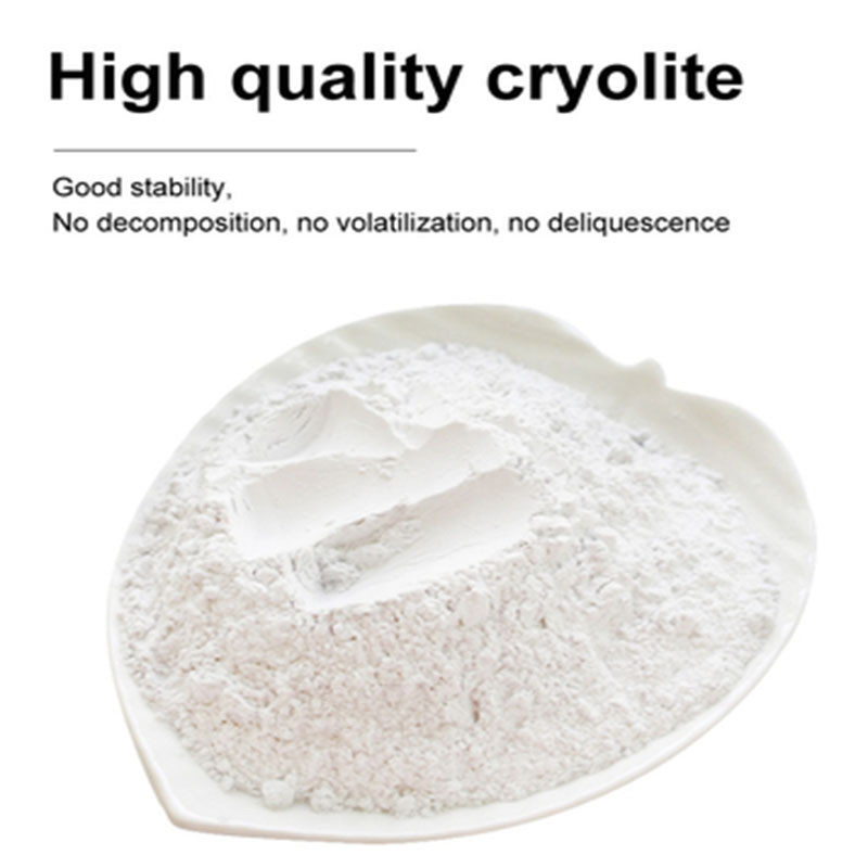 Powdered 20 Mesh Glass Industry Synthetic Cryolite