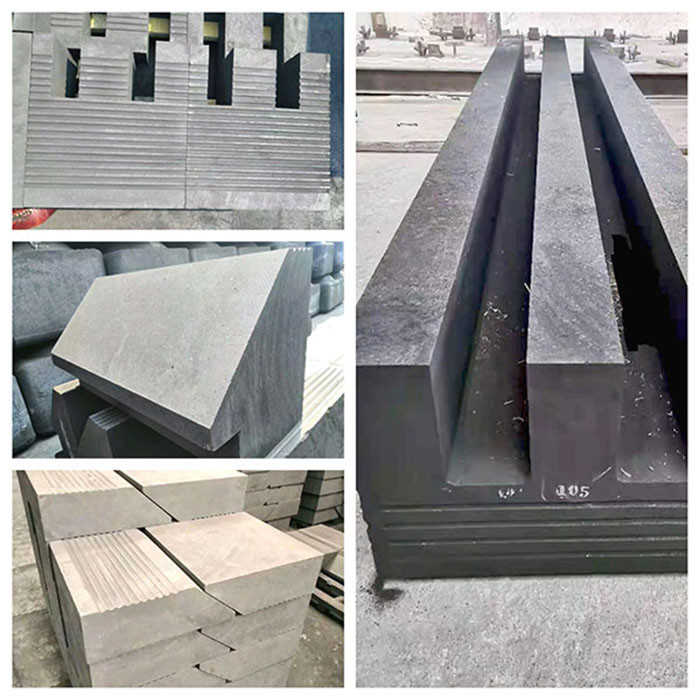 Cathode Carbon Block 150-200 W/mK Thermal Conductivity Intermediate ...